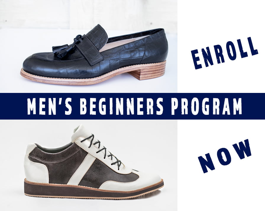 Men's Beginners Shoemaking Program